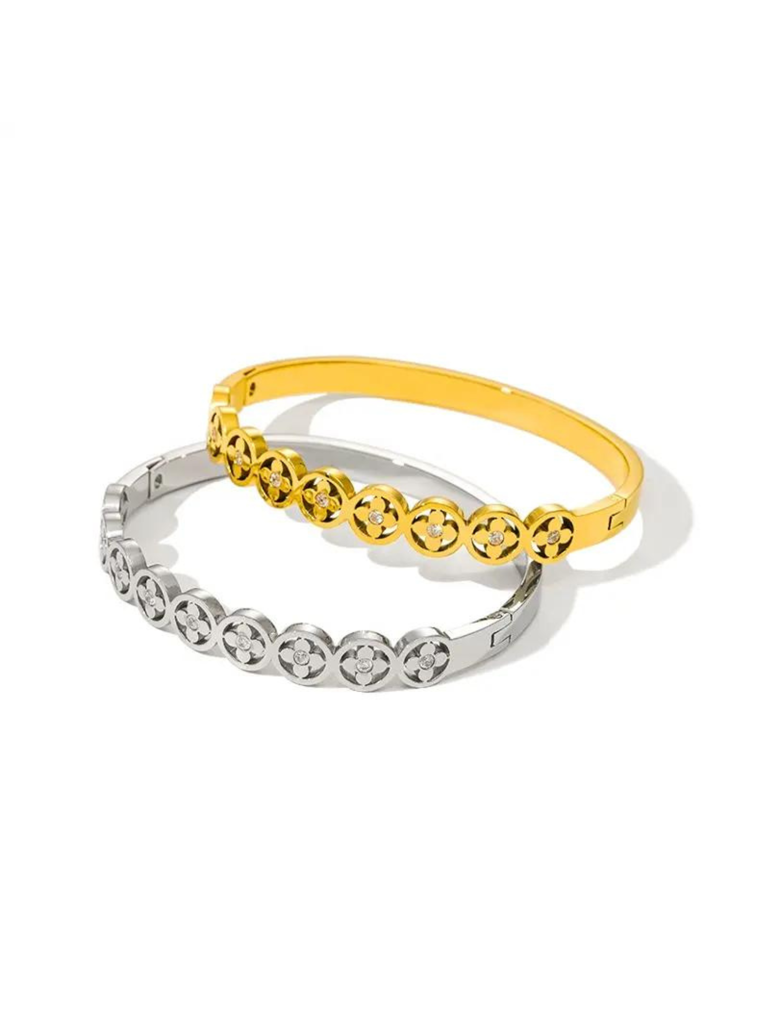 EVIE CLOVER BANGLE – SHINE ON YOU