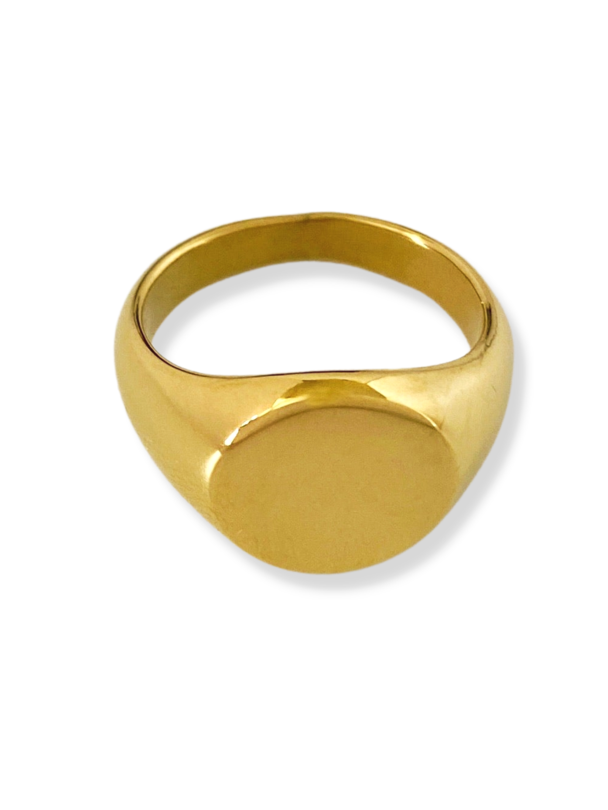 ROUND SIGNET RING – SHINE ON YOU